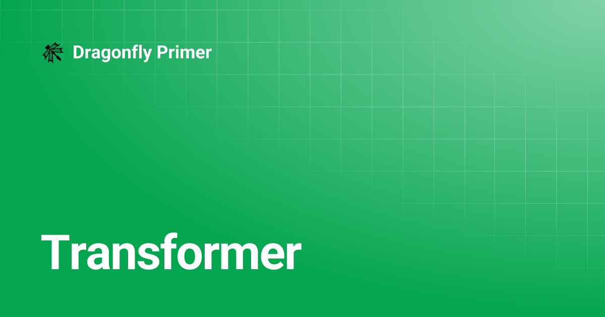 Transformer | Dragonfly Primer