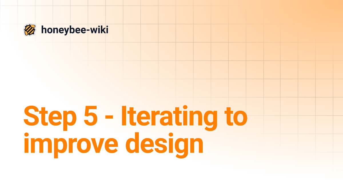 Step 5 - Iterating to improve design | honeybee-wiki Step 5 - Iterating to improve design | honeybee-wiki