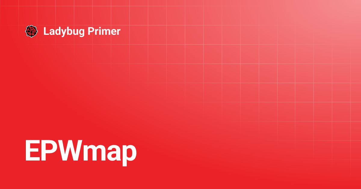 EPWmap | Ladybug Primer