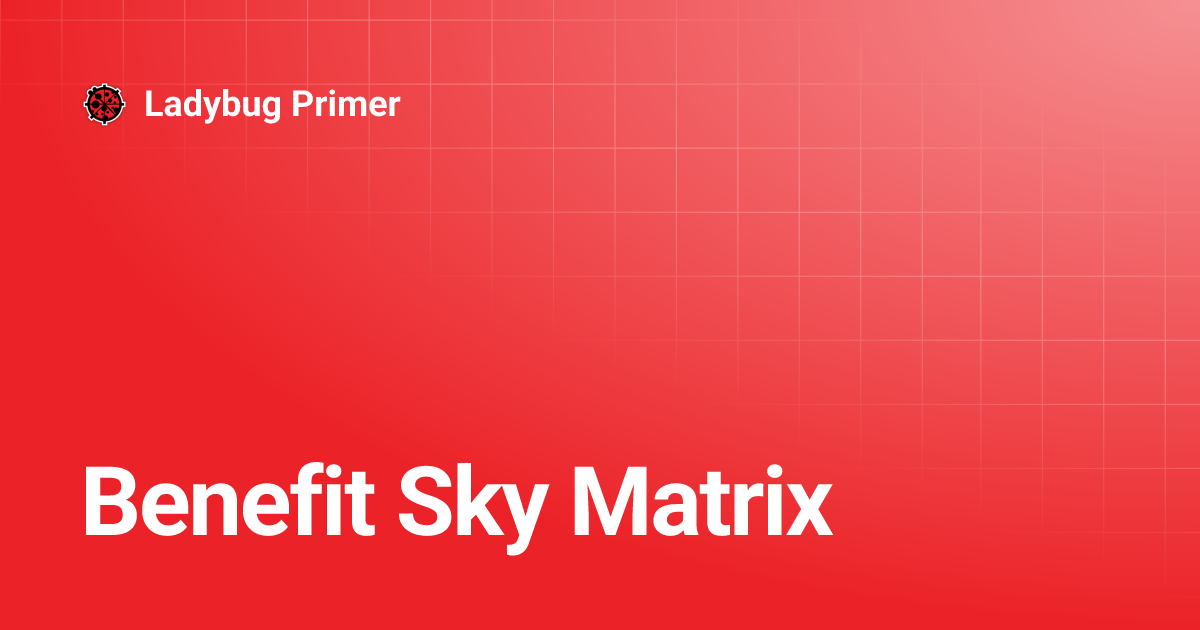 Benefit Sky Matrix | Ladybug Primer