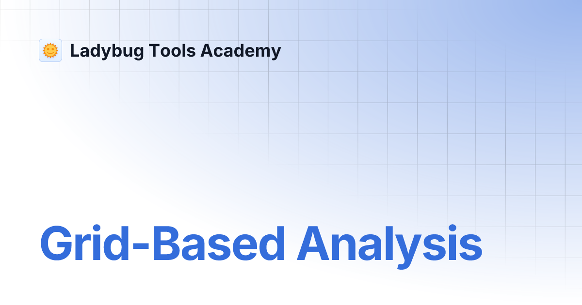 Grid-Based Analysis | Daylighting | Ladybug Tools Academy